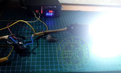 Rangkaian LDR Lampu Otomatis Praktek Otodidak