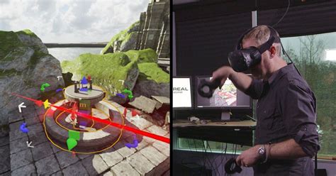 create vr experiences within vr itself using unreal engine
