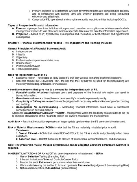 Auditing Theory Overview Pdf Audit Financial Audit