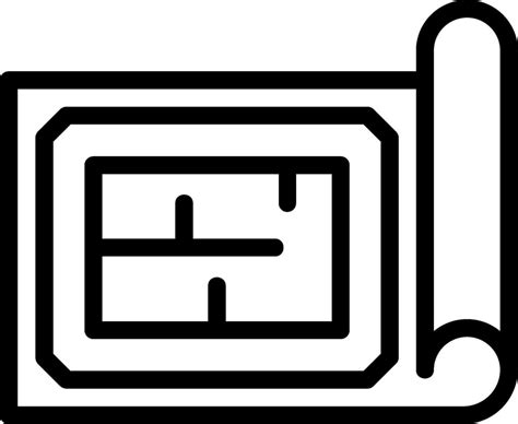 Blueprint Line Icon 40946632 Vector Art At Vecteezy