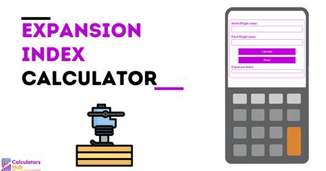 Expansion Index Calculator