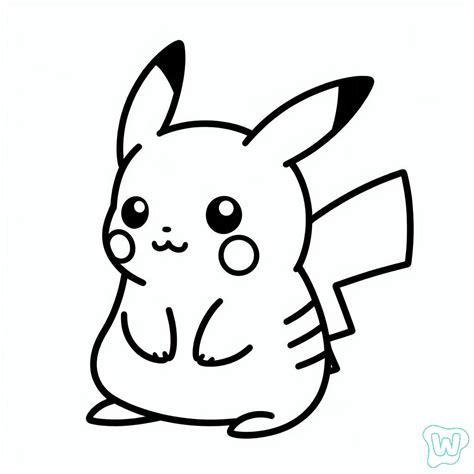 33 Pikachu Kleurplaat Download En Print De PDF Gratis