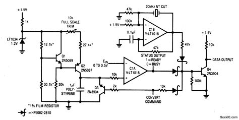 10BIT A D CONVERTER A D Converter A D D A Converter Circuit Circuit Diagram SeekIC Com