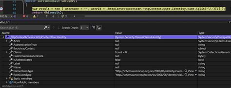 C Why Identityname Is Null In Webapi Stack Overflow