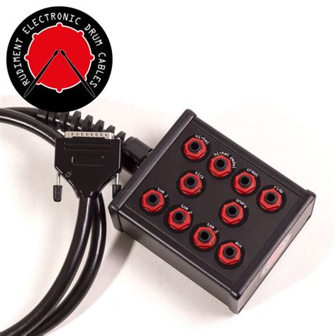 Drum Trigger Breakout Box Triggers To Module DB25 Connectors To Jack Sockets