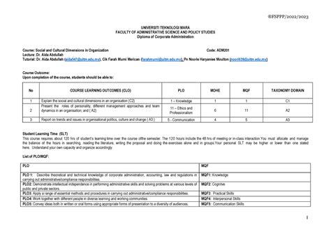 Document Material To Practice UNIVERSITI TEKNOLOGI MARA FACULTY OF ADMINISTRATIVE SCIENCE
