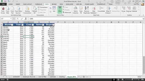 Filter An Excel List Using The Autofilter Tool Youtube