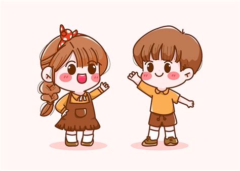 귀여운 여자 캐릭터 이미지 Freepik에서 무료 다운로드