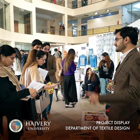 Hu Project Display Department Of Textile Design Hajvery University
