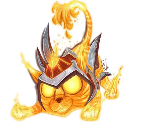 Cinder Kitten World Of Warcraft Art Artwork