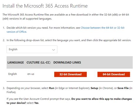 Access 365 Runtime Click And Run Offline Installer Access World Forums