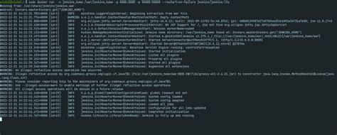 docker initialadminpassword file not present inside var jenkins home