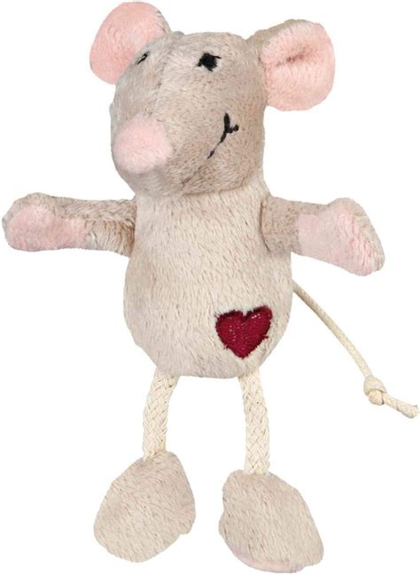 Trixie Catnip 🐭 Mouse Plush Beige