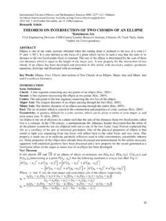 THEOREM ON INTERSECTION OF TWO CHORDS OF Theorem On Intersection Of Two Chords Of Pdf PDF PRO