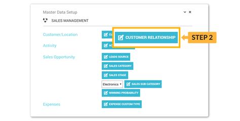 master data setup symple knowledge base