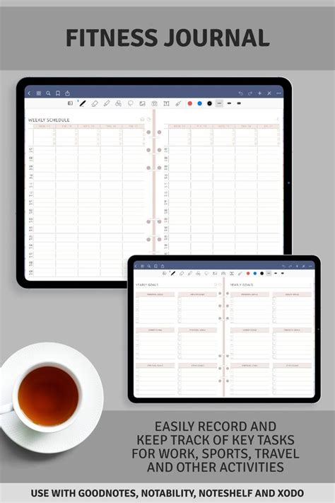 Fitness Journal Ideas Workout Log Book Fitness Planner Workout Log