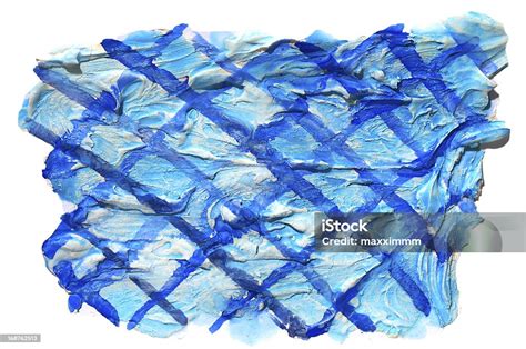 예술직 Daub 워터컬러 블루 스트라이프 장식 배경기술 추상적임 Pa 0명에 대한 스톡 벡터 아트 및 기타 이미지 0명 다중 색상 더럽히기 Istock