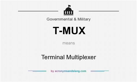What Does T Mux Mean Definition Of T Mux T Mux Stands For Terminal What Does T Mux Mean Definition Of T Mux T Mux Stands For Terminal