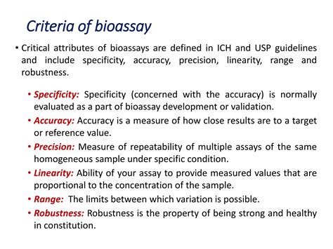 Principles Of Bioassay Pptx