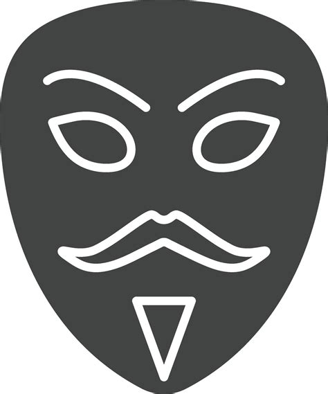 Hacker Mask Icon Vector Image Suitable For Mobile Apps Web Apps And Print Media