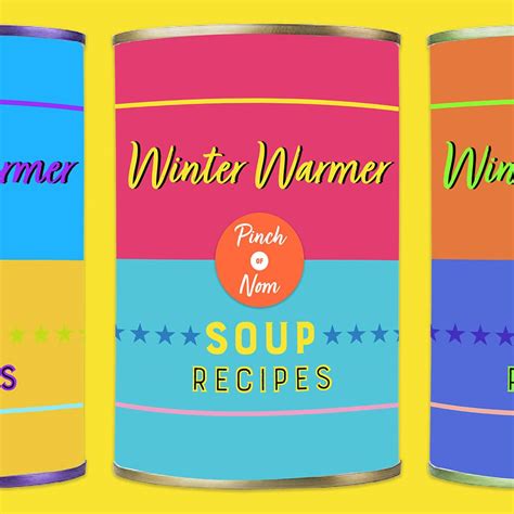 10 Easy Slimming Friendly Winter Warmer Soup Recipes Pinch Of Nom
