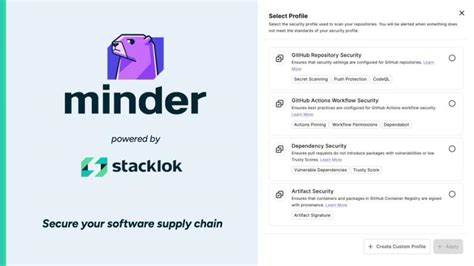 Dmitry Volokh On Linkedin Demo Minder A Software Supply Chain Security Platform From Stacklok