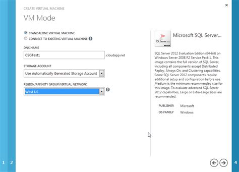 Creating An Azure Vm With Sql Server 2012 Skypoint