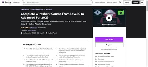 7 Best Wireshark Courses Online Free Paid 2024 Course Aavatar