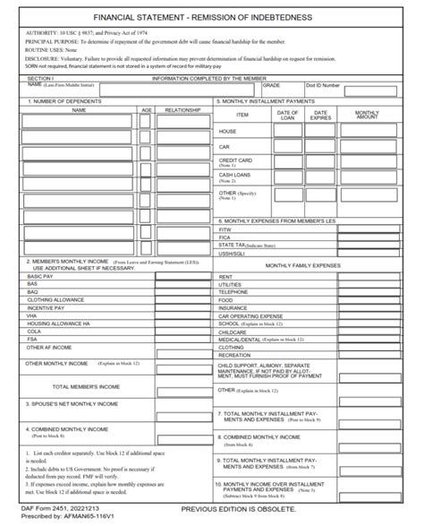 Daf Form 4446a Printable Form 2025