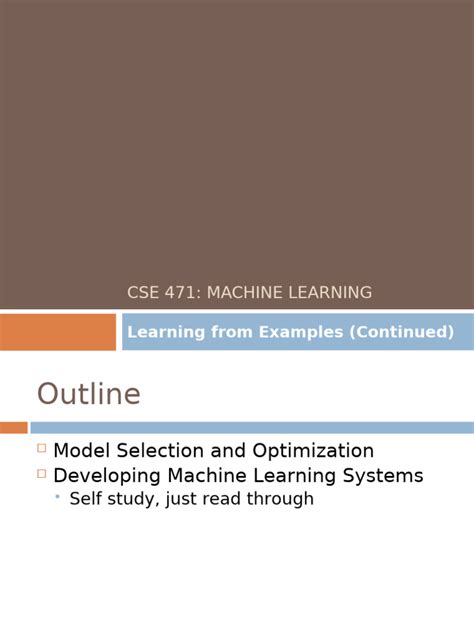 3 modelselection pdf cross validation statistics data analysis