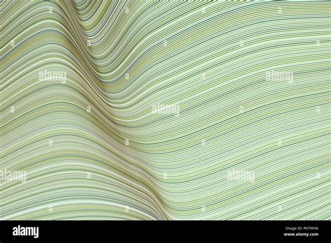 Color Abstract Line Curve And Wave Geometric Pattern Generative Art Background Vector