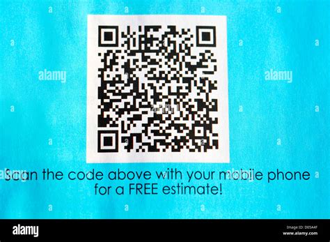 QR Quick Response Code Stock Photo Alamy