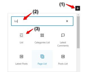 How To Add Bullet Points Numbered Lists In WordPress GroundWP