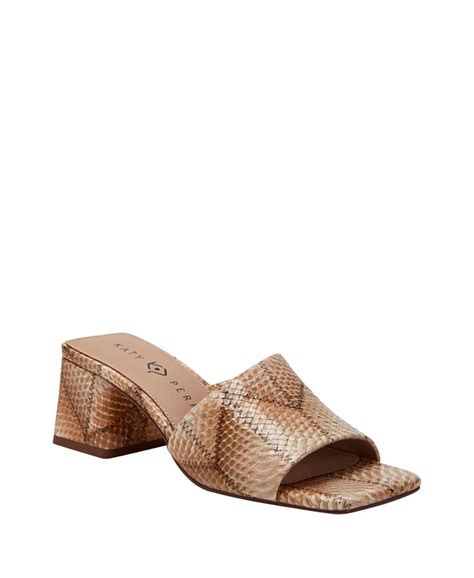 Katy Perry Womens Gemm Block Heel Sandals Macys
