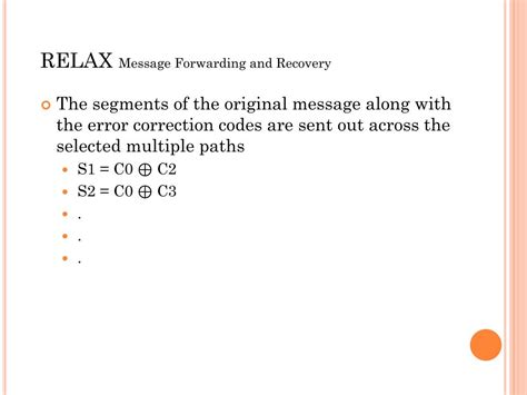 PPT RELAX An Energy Efficient Multipath Routing Protocol For Wireless Sensor Networks