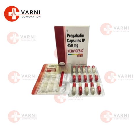Pregabalin Capsules 450 Mg At Best Price In Ahmedabad Varni Corporation