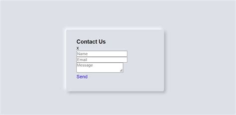 Popup Contact Form Using HTML And CSS Free Code Foolishdeveloper Com