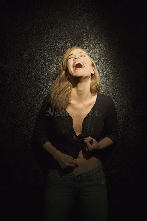 Portrait Of Woman Stock Photo Image Of Attractive Length