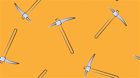 Premium Vector Texture Seamless Abstract Pattern From Construction Miners Pickaxe With A