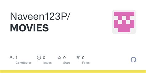 Github Naveen P Movies