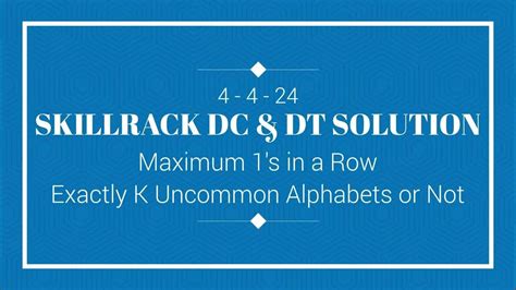 skillrack daily challenge and daily test solution 04 04 c java python youtube