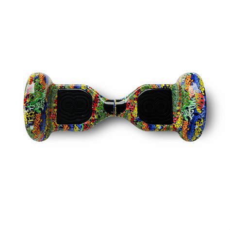 Hoverboard 10 Pulgadas Hip Hop Con Autobalance Y Giroscopio 110kg Vel Max 18km H Bluetooth