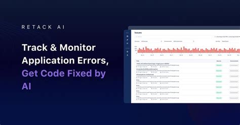 Retack Ai On Linkedin Track And Monitor Application Errors Get Code