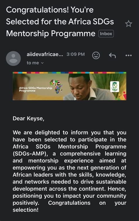 Im Delighted To Share That I Have Been Selected As A Fellow By Aiidev Part Of My 2024 Goals Is