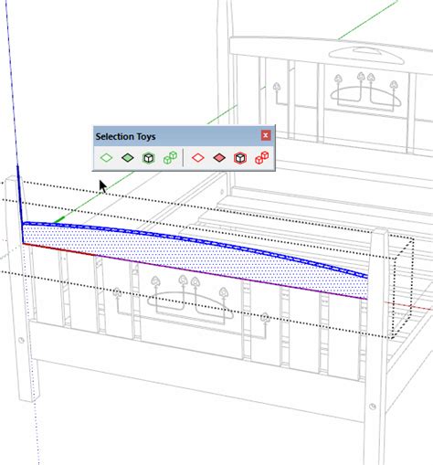 Hotkey For Selecting Bounding Edges Only Sketchup Sketchup Community