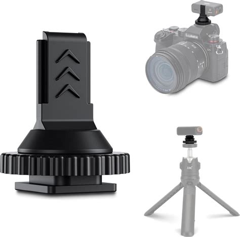 Jjc Cold Shoe Mount Adapter For Dji Mic 2 With 1 4 Screw