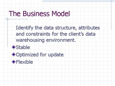 Dimensional Modeling Dimensional Models A Denormalized Relational Model