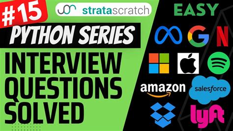 Apple Interview Question Explained Python Data Science Events