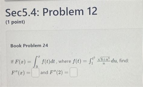 solved sec5 4 problem 12 1 ﻿point book problem 24if