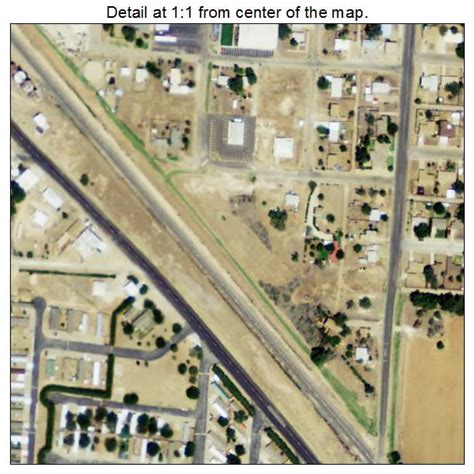 Aerial Photography Map Of Shallowater Tx Texas
